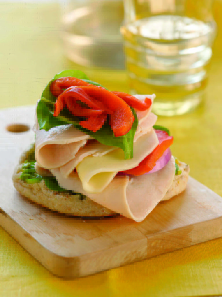 Open-Face Sandwich Stacks - South Beach Diet Healthy Recipes